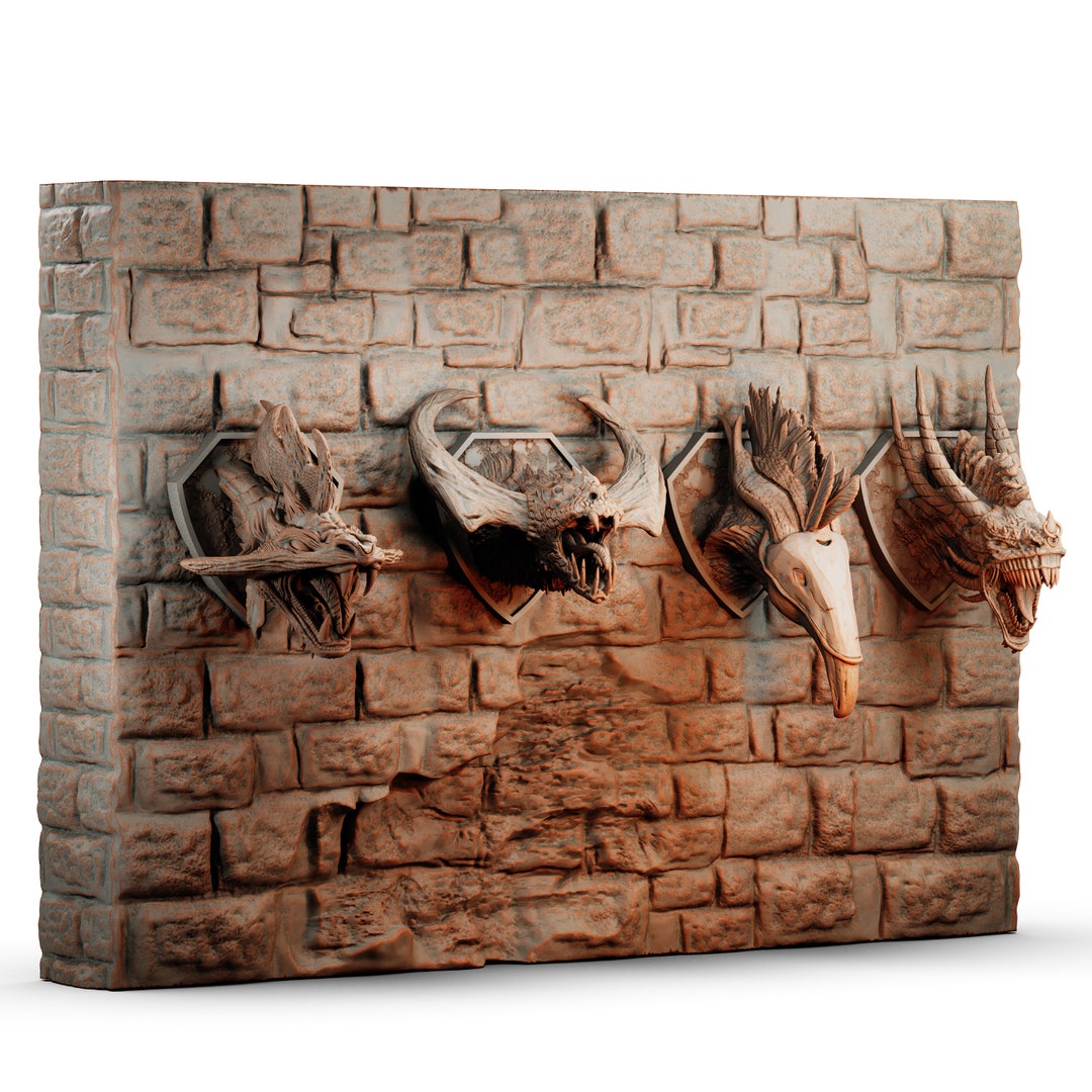 Dungeons and Dragons, DND TTRPG, Wargaming - Trophy Version - Wyverns ...