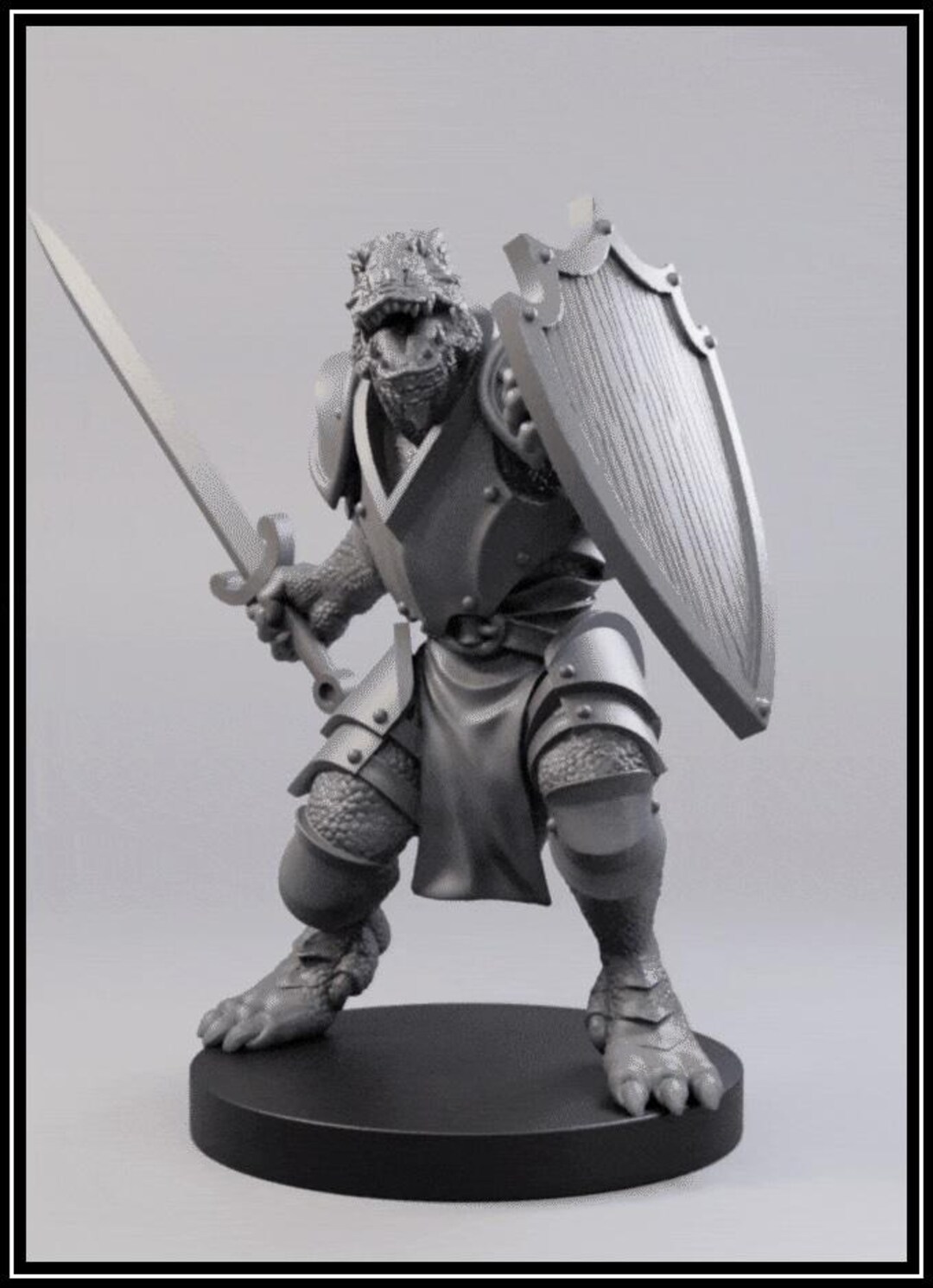 Dungeons & Dragons Playable Character Male Dragonborn Warrior, Fighter ...