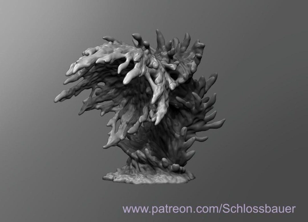 Dungeons and Dragons, DND TTRPG, Wargaming - Large Ooze - Roiling Oil ...