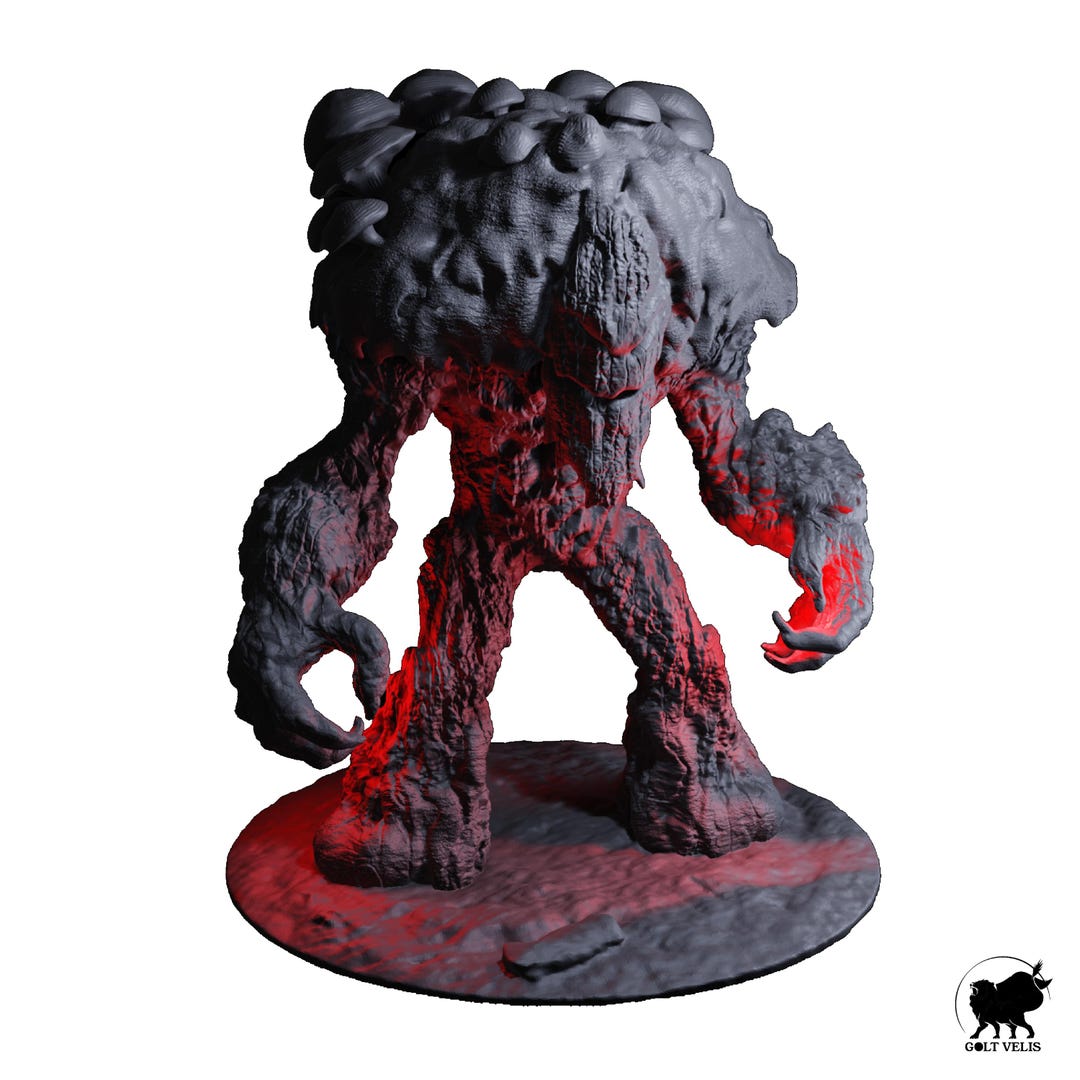 Dungeons and Dragons, DND TTRPG, Wargaming - Druid Wildshape - Medium ...