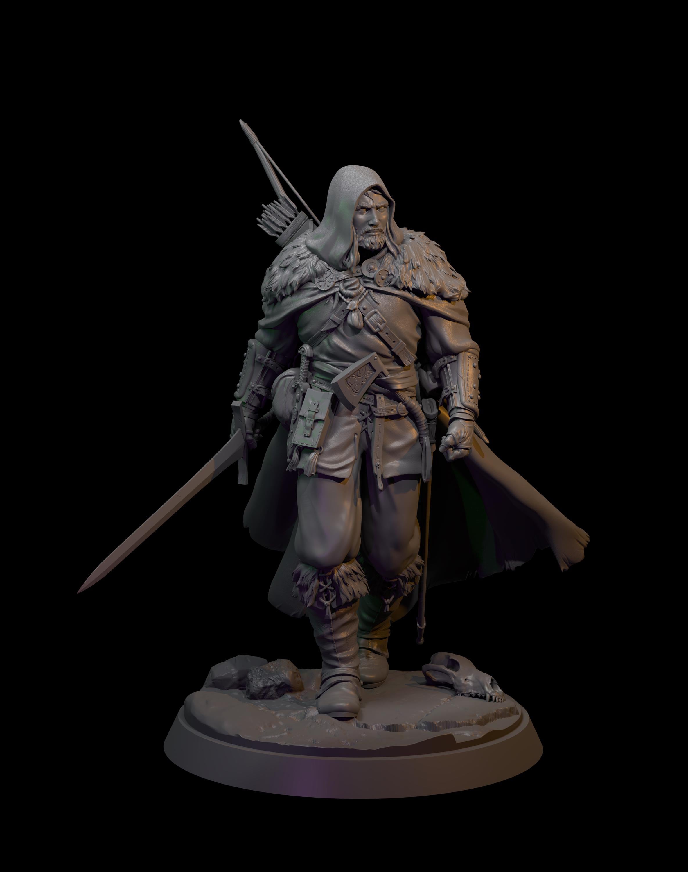 Dungeons and Dragons, DND TTRPG, Wargaming - Playable Character Male ...