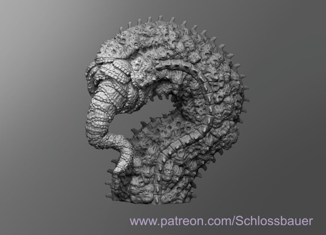 Dungeons and Dragons, DND TTRPG, Wargaming - Worm - Monster - Chakota ...