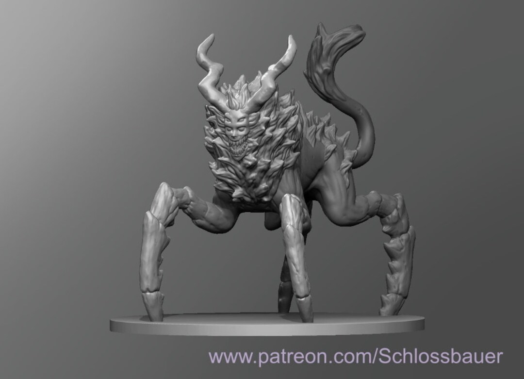Dungeons and Dragons, DND TTRPG, Wargaming - Conflagration Daemon ...