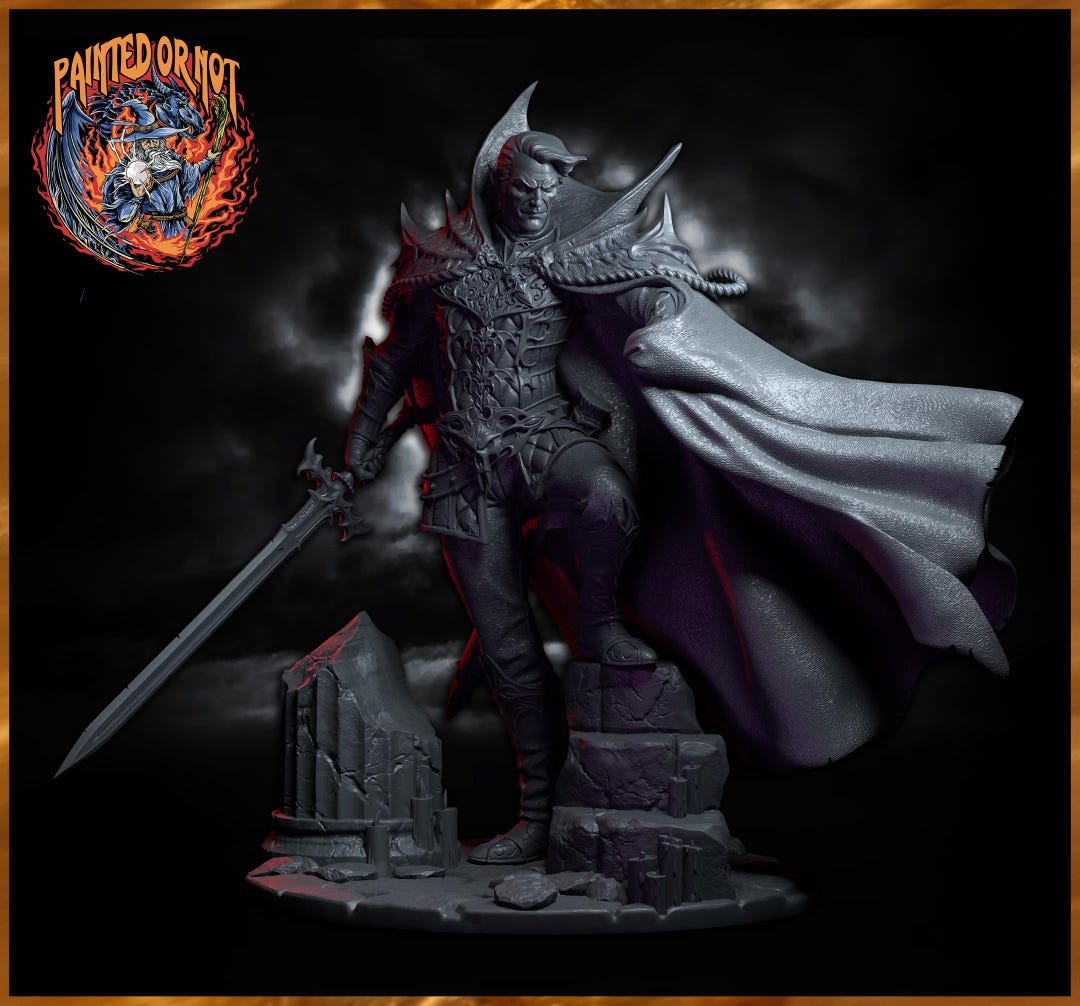 Dungeons and Dragons, DND TTRPG, Wargaming - Playable Character Male ...