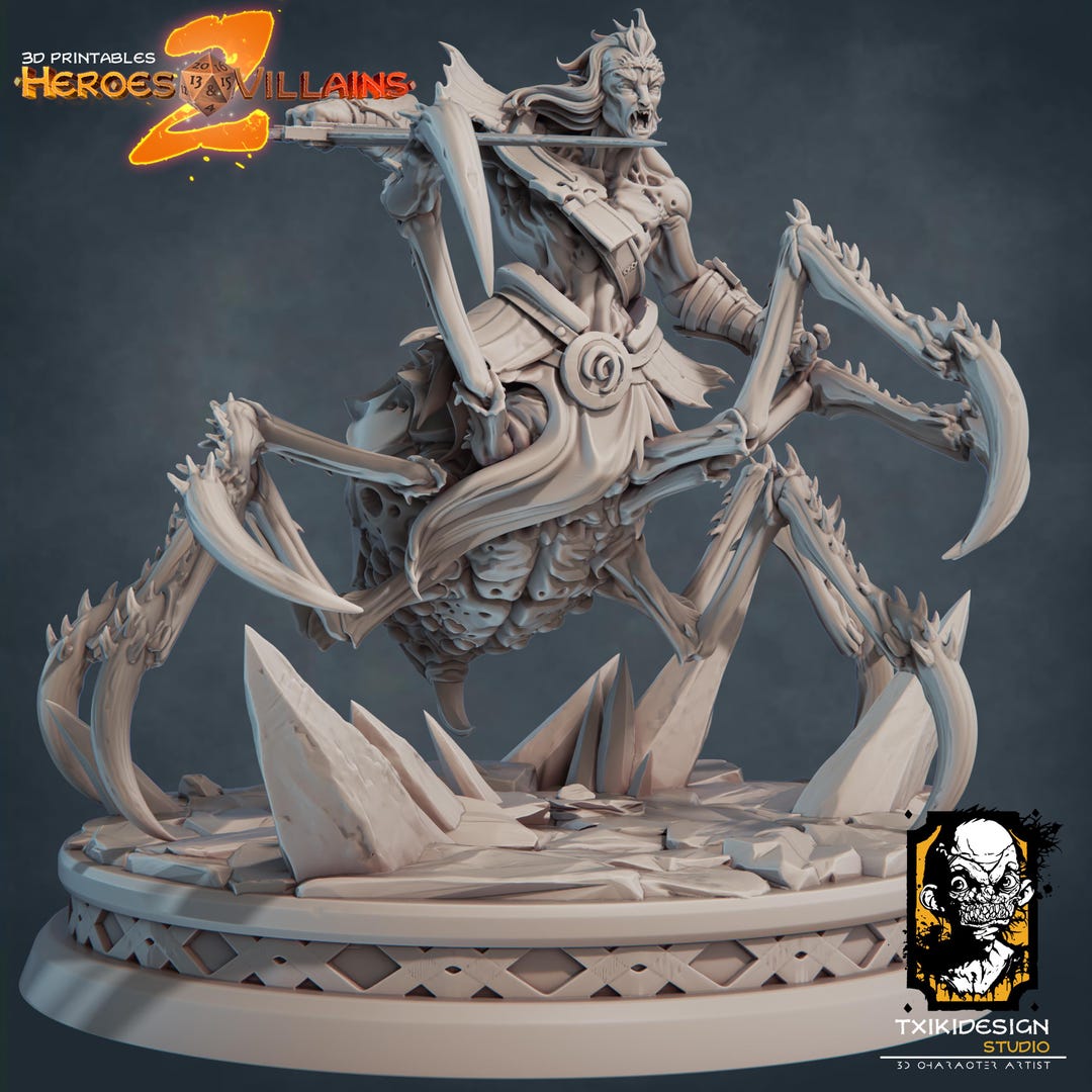 Dungeons and Dragons, DND TTRPG, Wargaming - 43mm Tall - Large ...