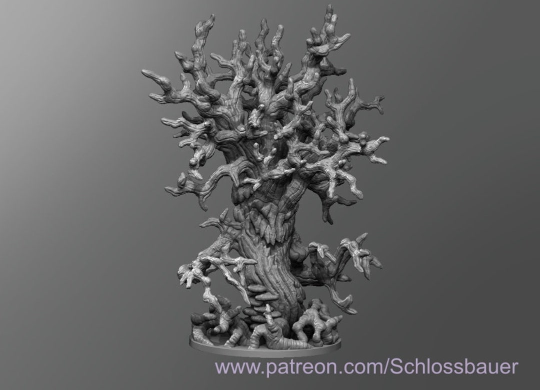 Dungeons and Dragons, DND TTRPG, Wargaming - Huge Plant - Tree Blight ...