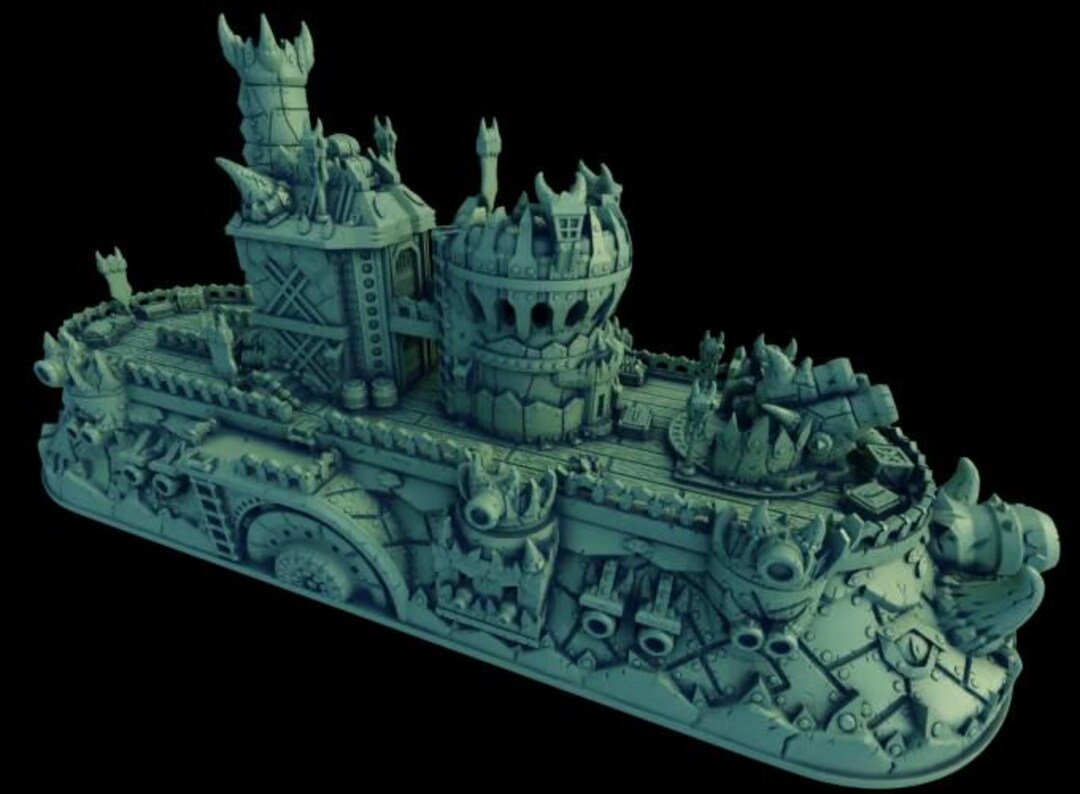 Dungeons and Dragons, DND TTRPG, Wargaming - Iron Ravager Armored Orc ...