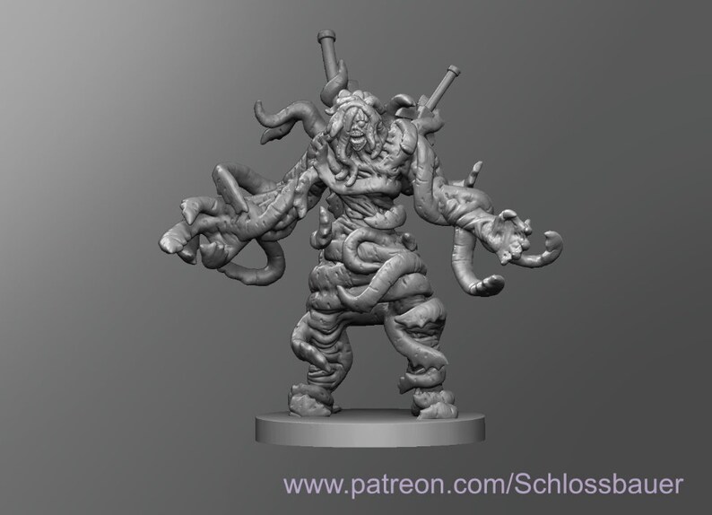 Dungeons and Dragons, DND TTRPG, Wargaming - Medium Aberration ...