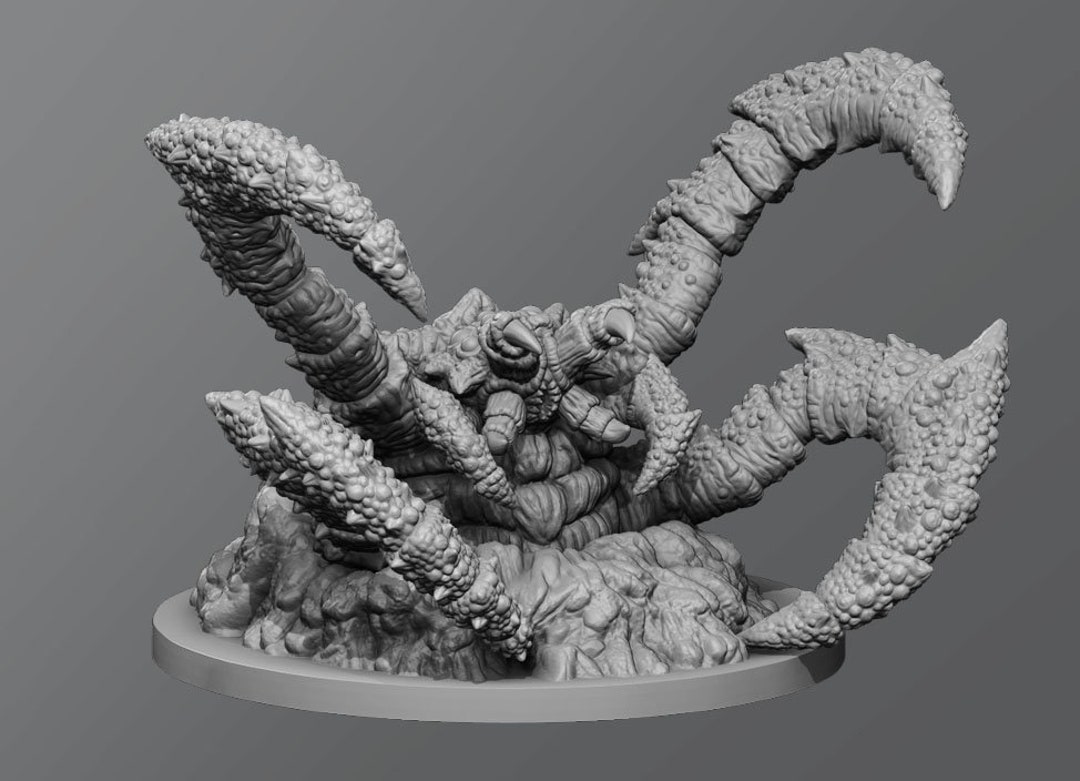 Dungeons and Dragons, DND TTRPG, Wargaming - Ancient Cave Spider - Etsy