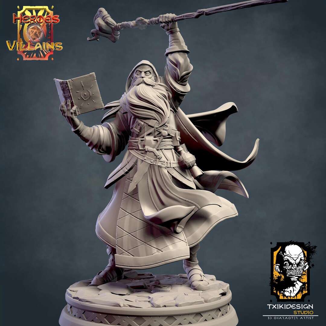 Dungeons and Dragons, DND TTRPG, Wargaming - Playable Character Human ...