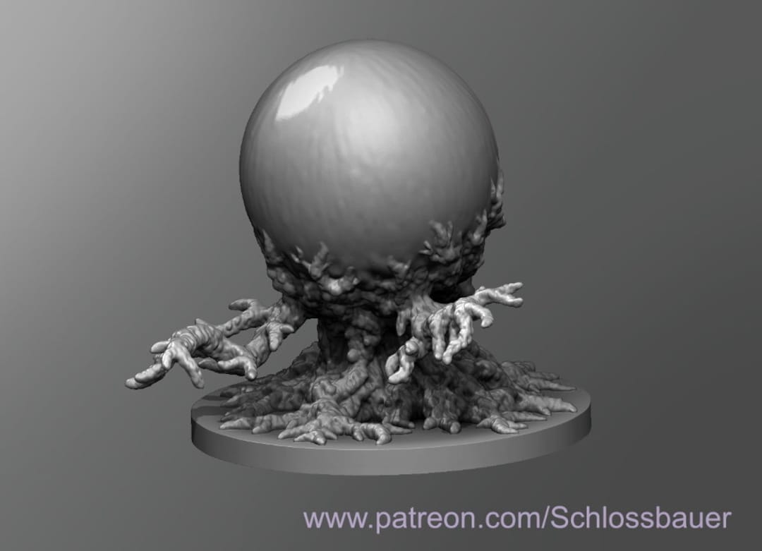 Dungeons and Dragons, DND TTRPG, Wargaming - Large Ooze - 42mm High ...