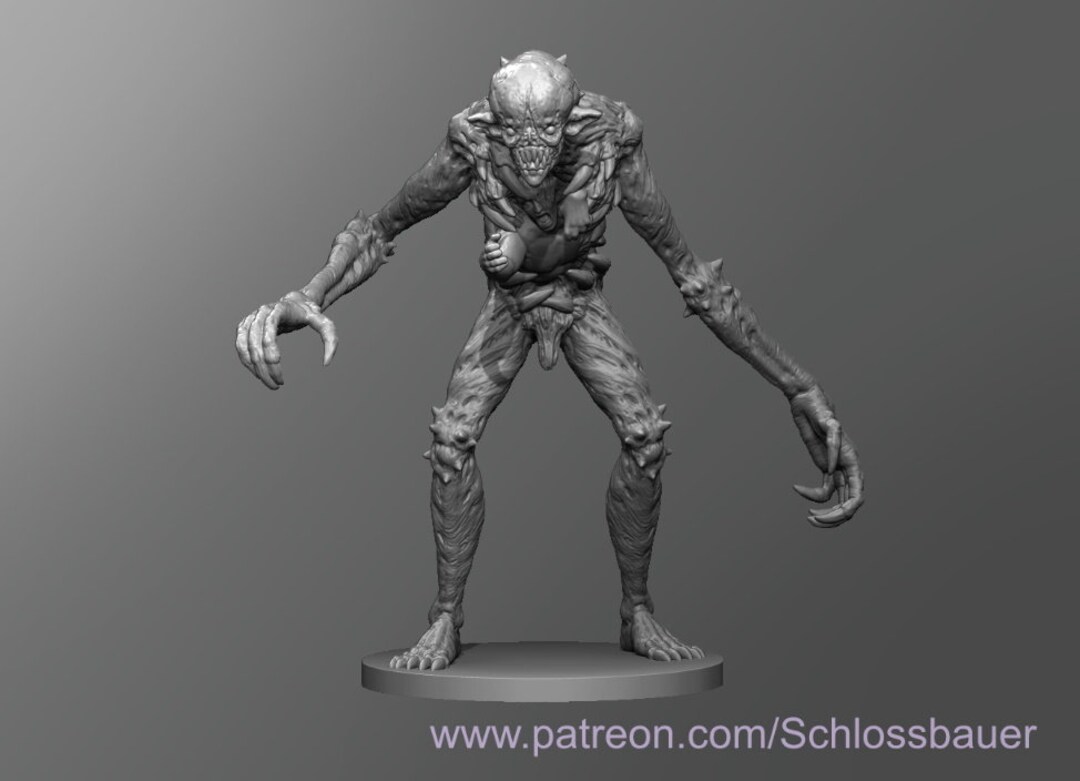 Dungeons and Dragons, DND TTRPG, Wargaming - Large Size - 74mm High ...