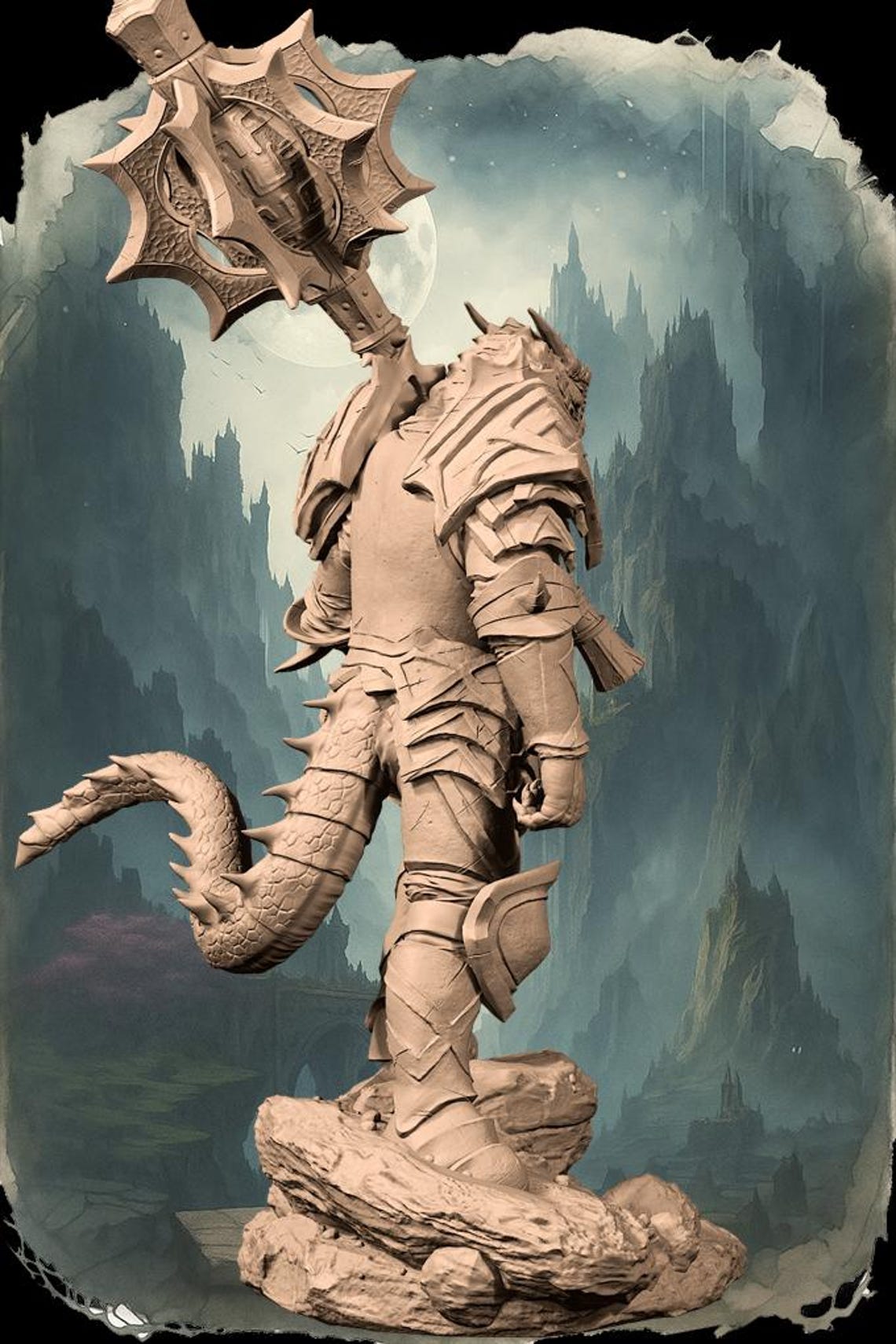 Dungeons and Dragons, DND TTRPG, Wargaming - Playable Character Male ...