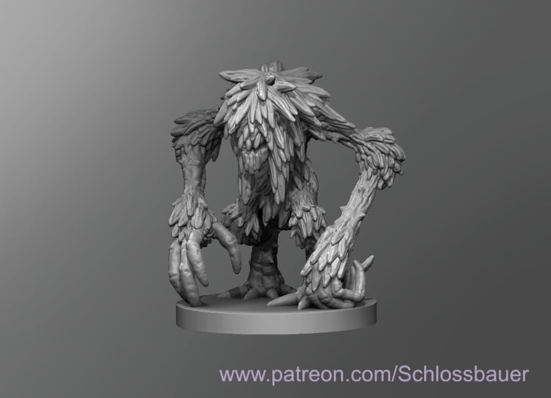 Dungeons and Dragons, DND TTRPG, Wargaming - Medium Plant - Needle ...