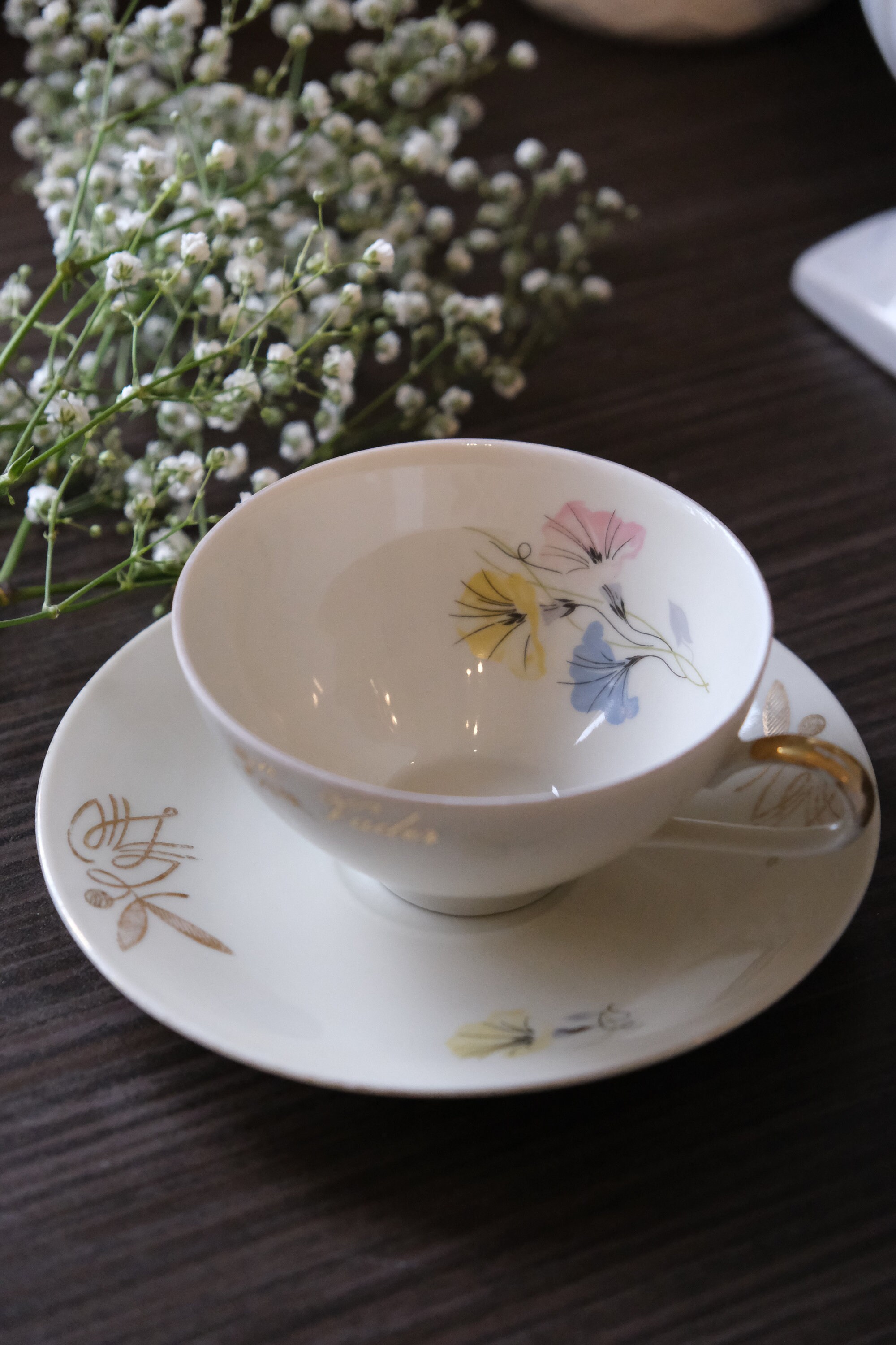 Delicate 1950s Mid Century Modern Vintage Z&co Tirschenreuth Bavaria ...