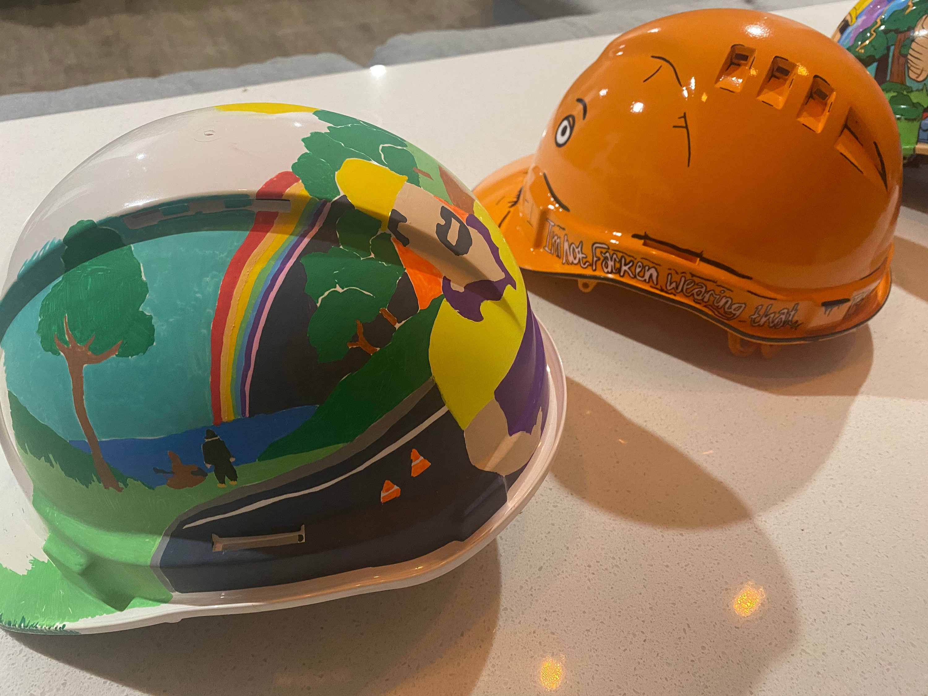 Custom Hard Hat Designs - Etsy