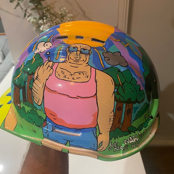 Custom Painted Hard Hat - Etsy