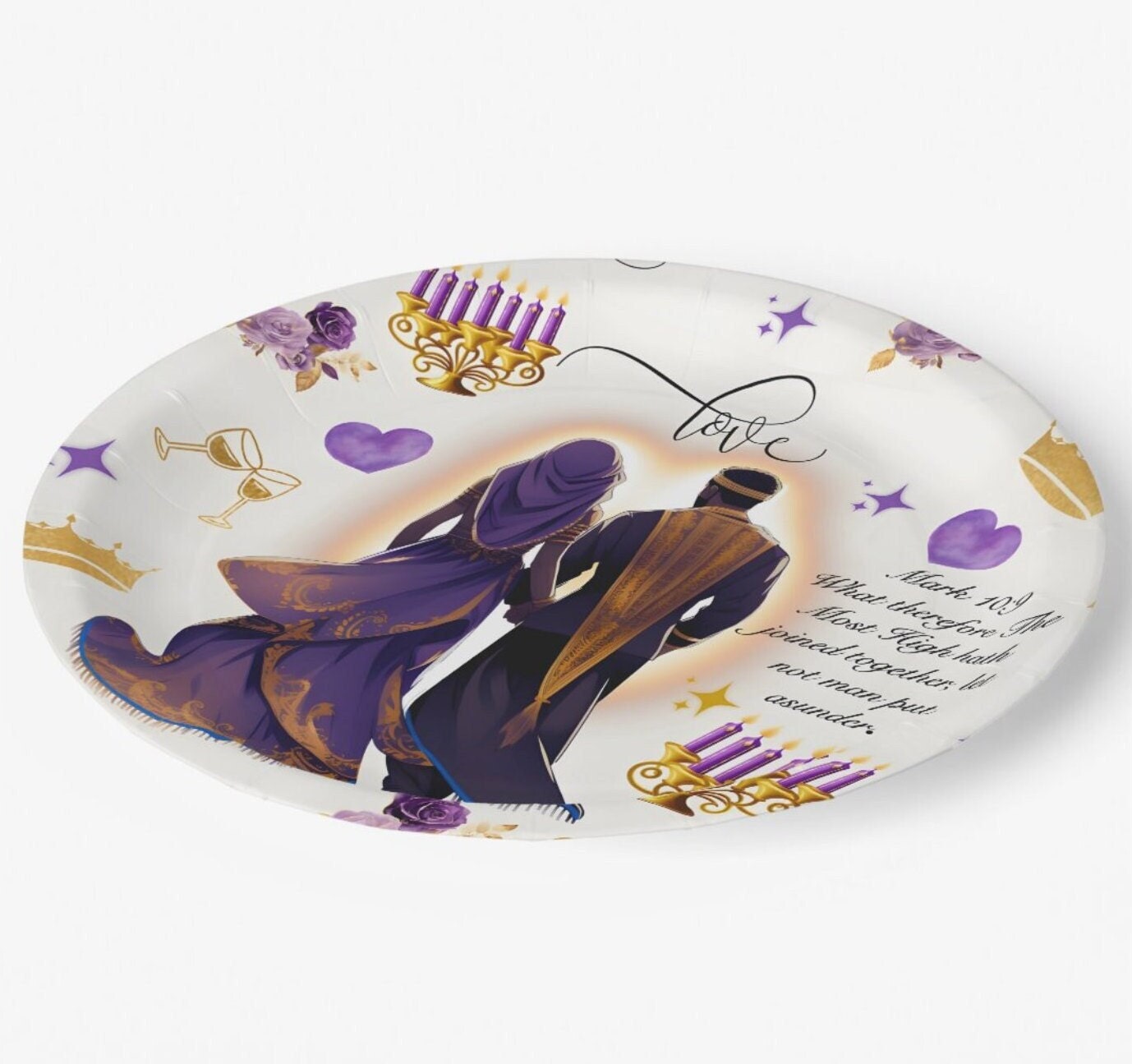 Israelite Love Plates, Israelite Wedding Cups, Israelite Wedding ...