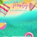 Beach Party Invitation, Digital Beach Party Invitation 2023, Virtual ...