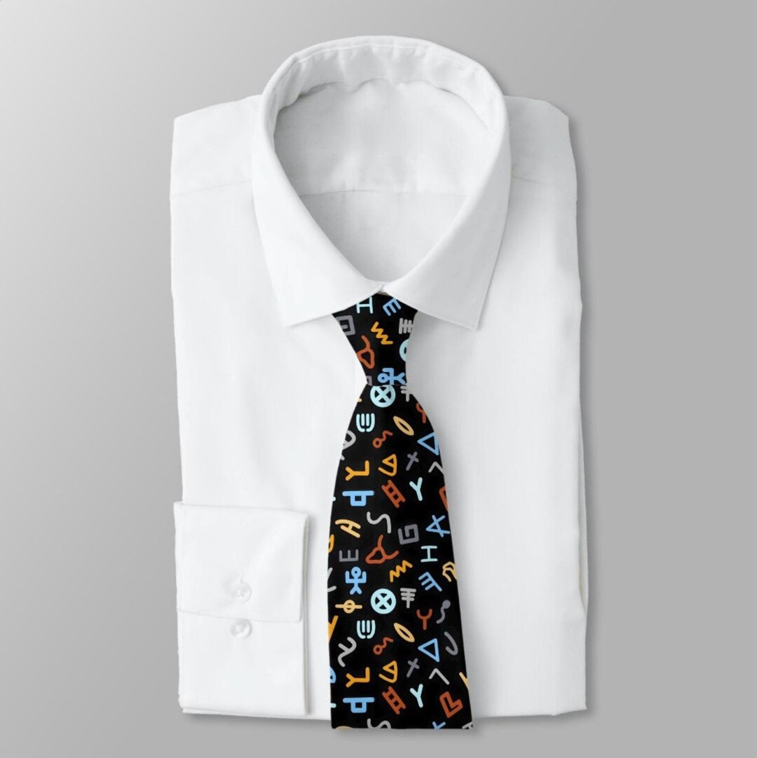 Paleo Hebrew Tie, Hebrew Israelite Tie, Hebrew Israelite Men’s Clothing ...