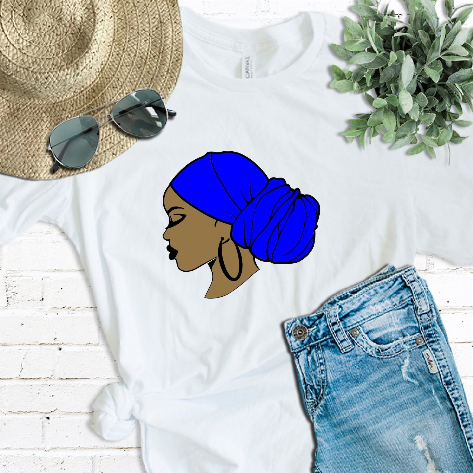 Black Woman Svg-head Wrap Svg-turban Svg-israelite Svg-hebrew Israelite ...