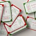 Christmas Gift Tokens Editable, Custom Love Tokens, Gift for Him, Gift ...