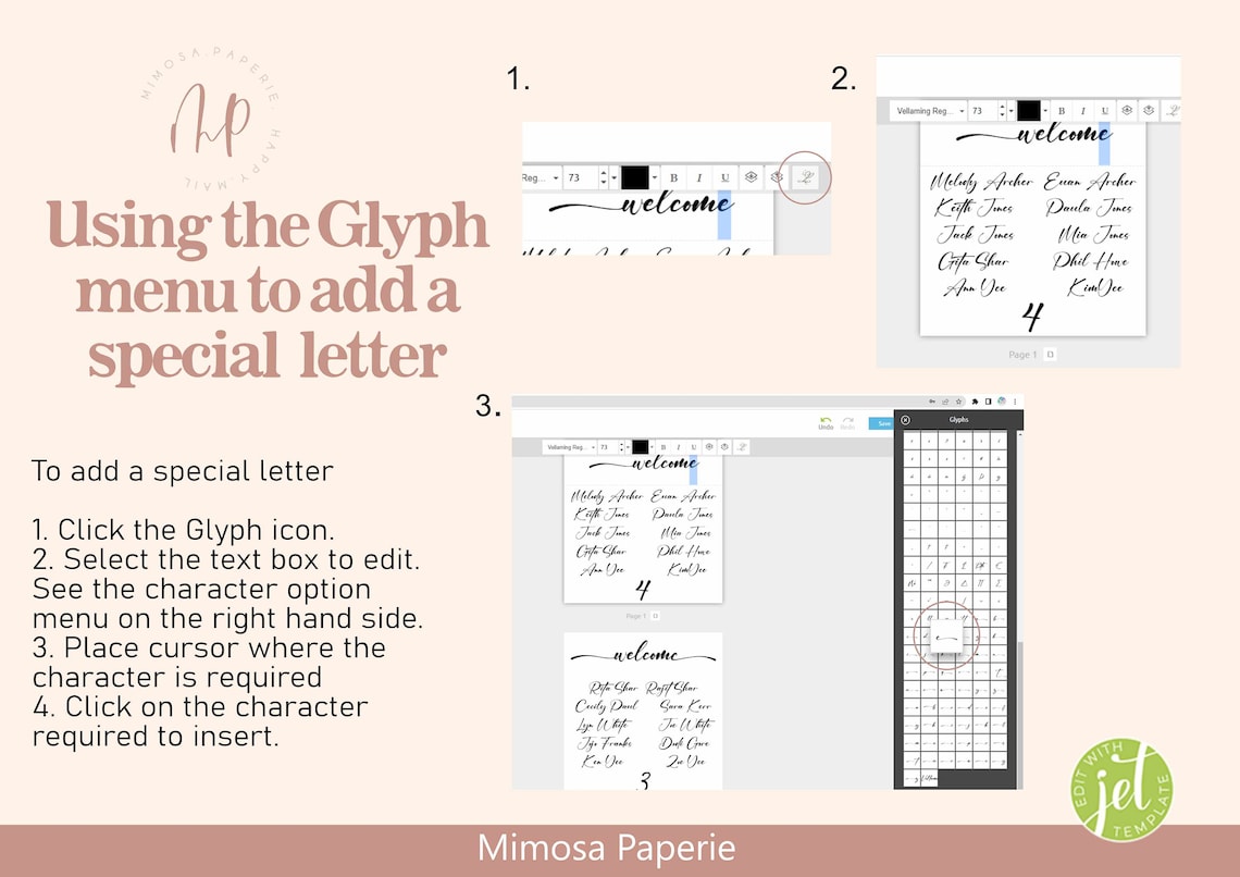 Envelope Address Template Printable Retro Calligraphy Holiday - Etsy