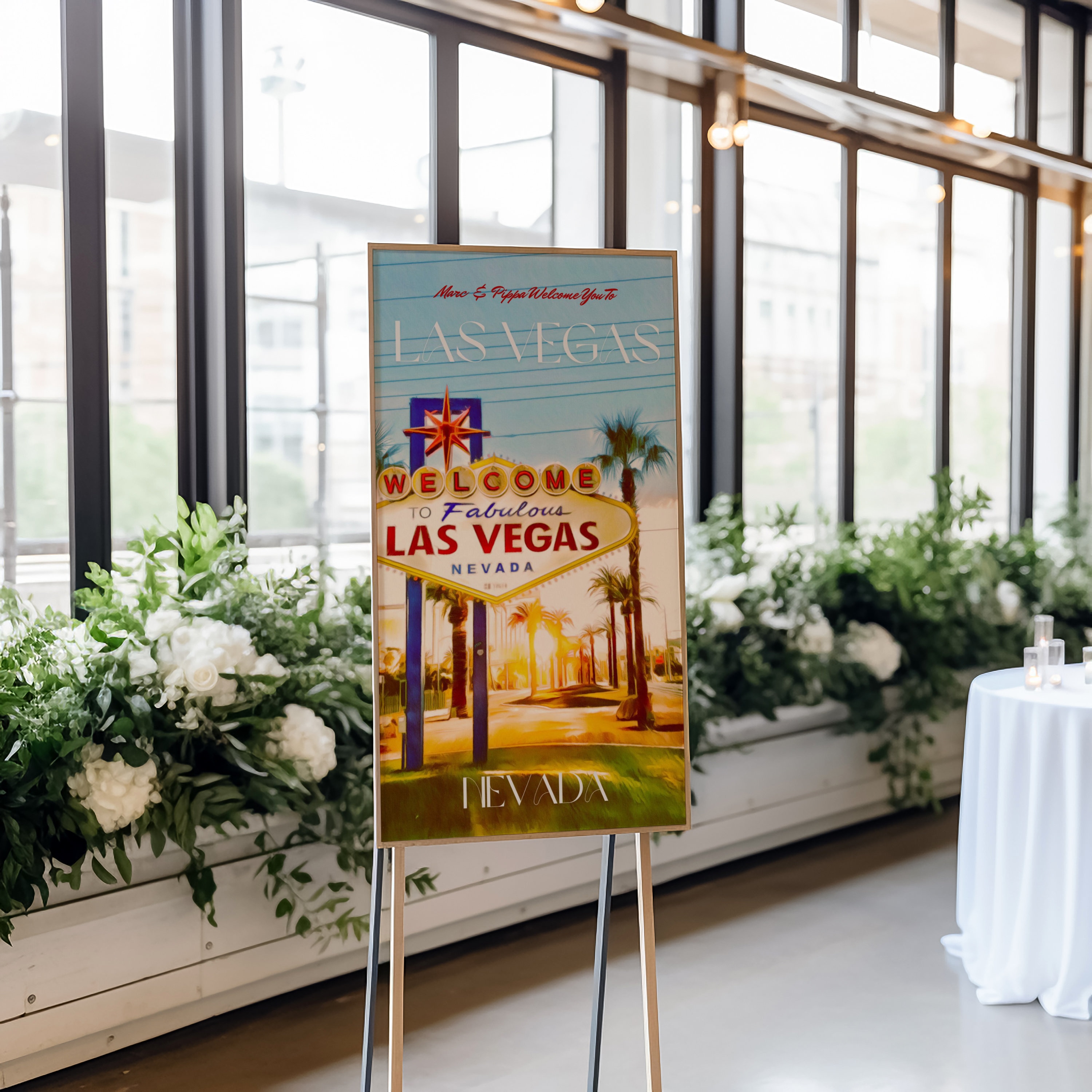 Custom Venue Illustration Wedding Sign, Travel Poster (digital) - Etsy