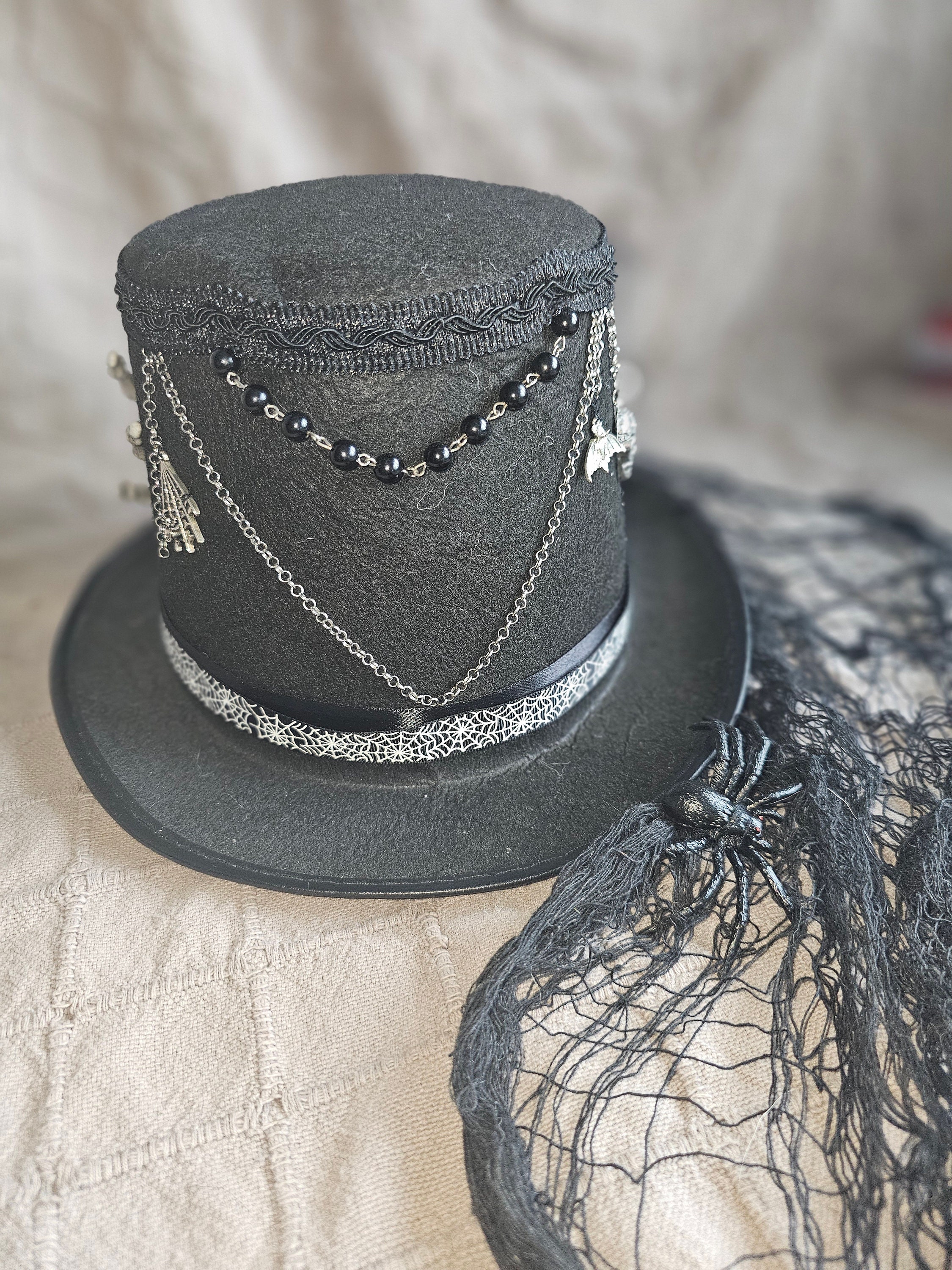 Goth,victorian,steampunk Hats. - Etsy