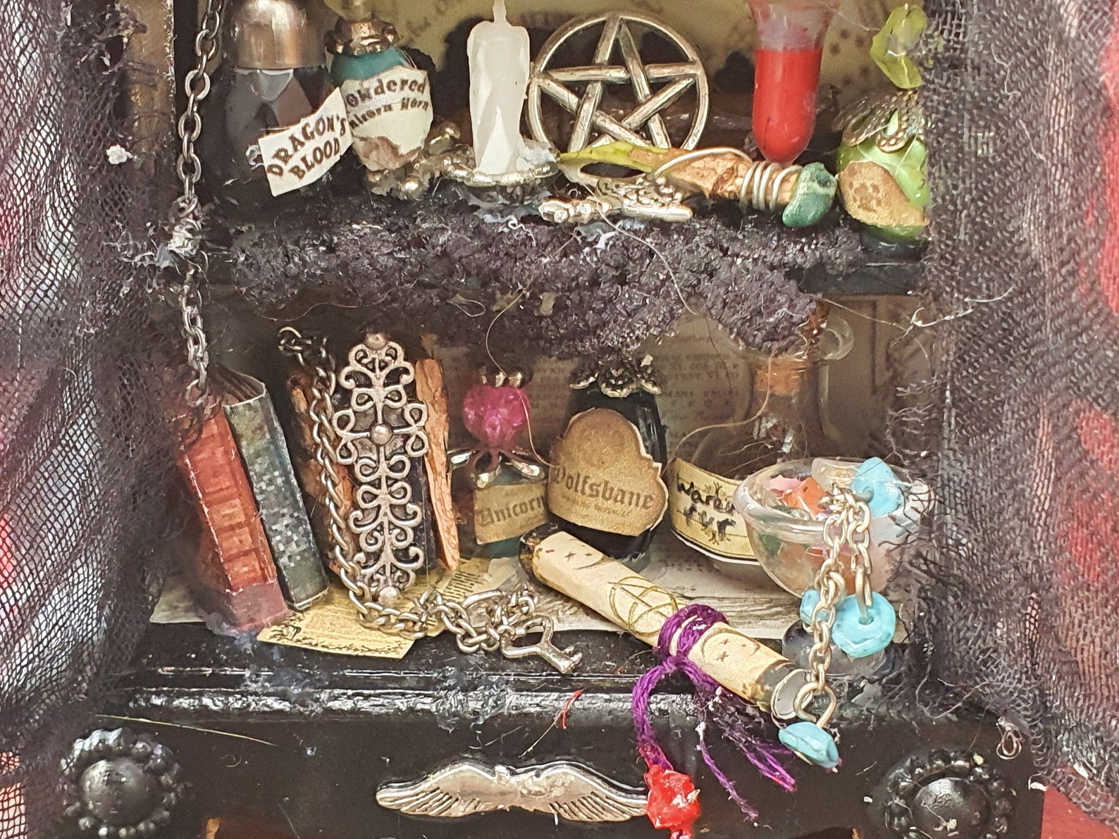 Gothic Cupboard, Witches Cupboard. - Etsy