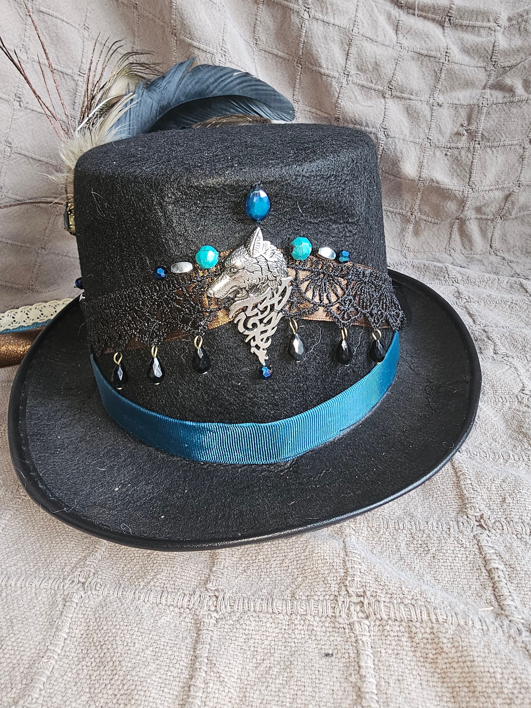 Goth,victorian,steampunk Hats. - Etsy