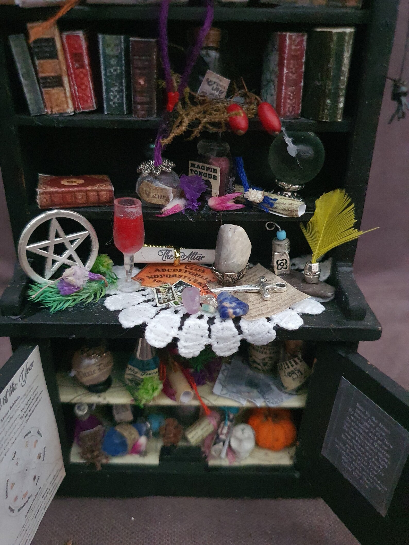 Gothic Cupboard, Witches Cupboard. - Etsy