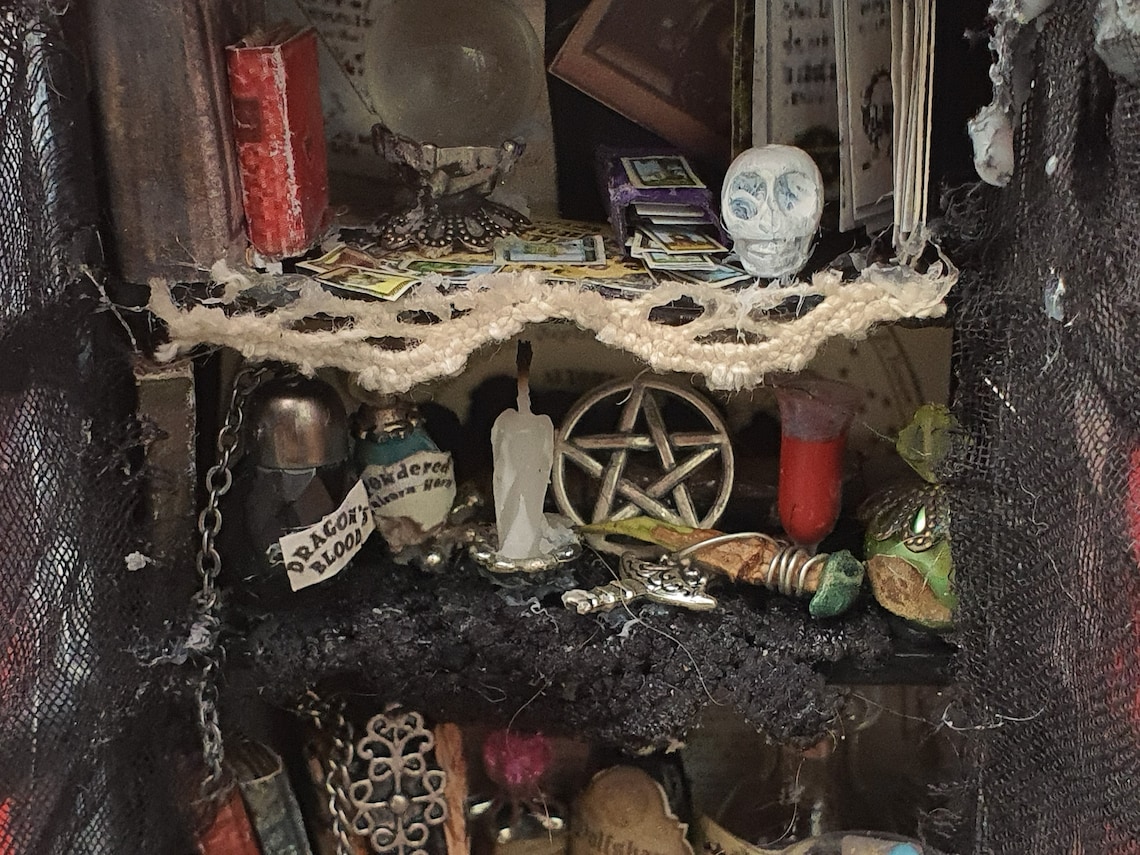 Gothic Cupboard, Witches Cupboard. - Etsy