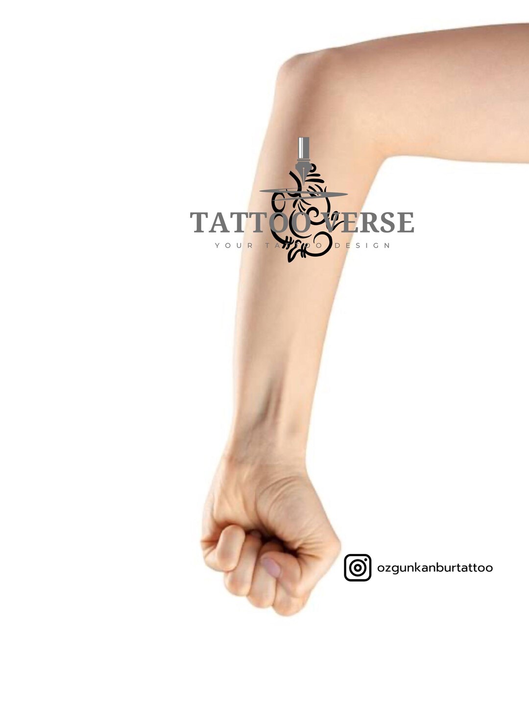 Digital Tattoo Design / Elephant Ohm Yoga Symbol Tattoo Design ...