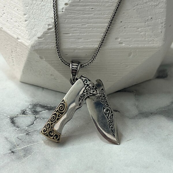 Knife Necklace - Etsy