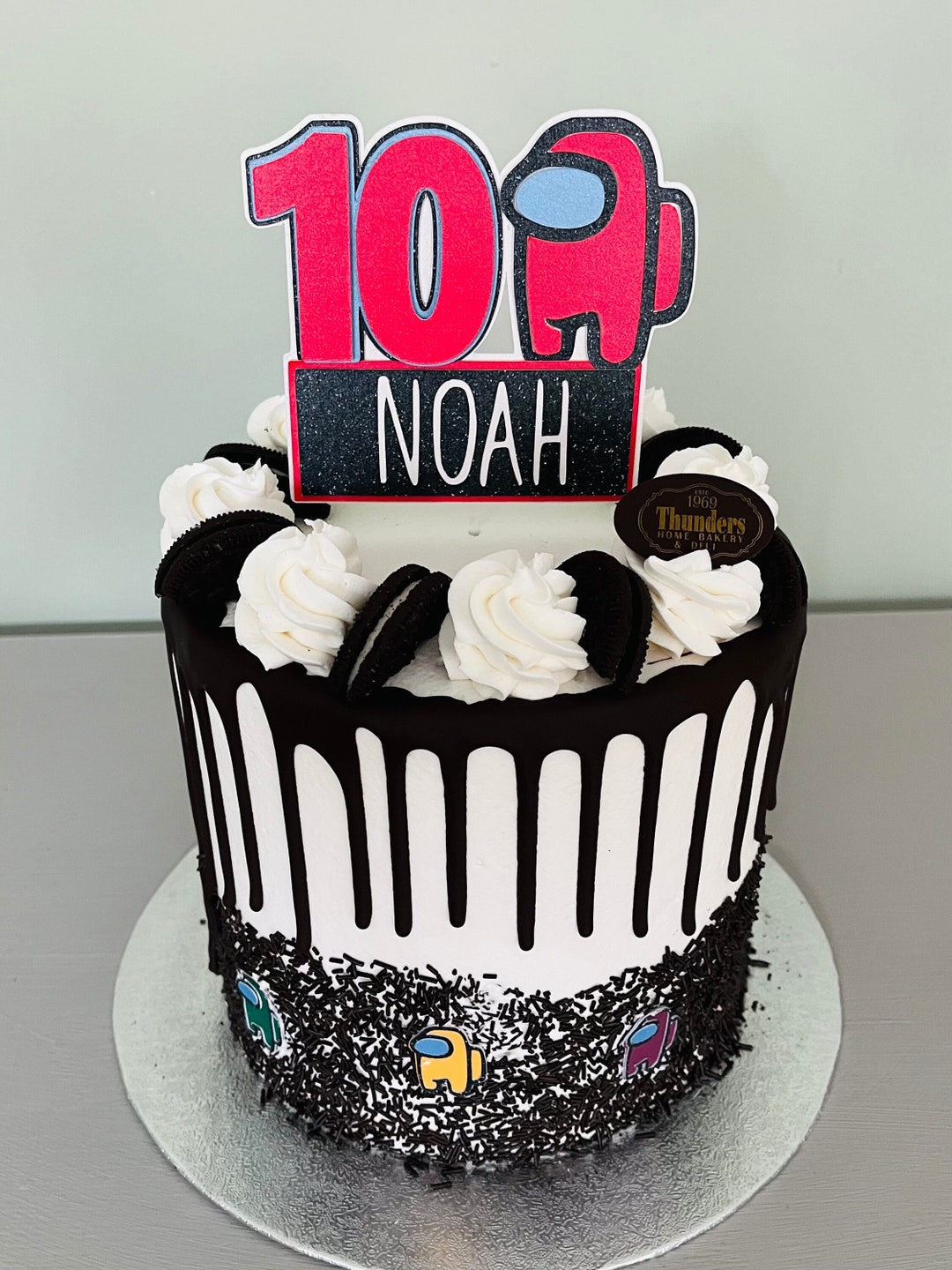 Among Us Cake Topper - Etsy UK