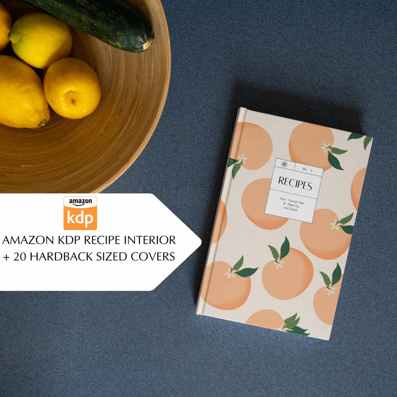 Recipe Book Template - Etsy