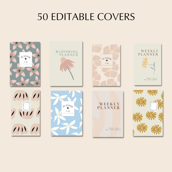 Planner Cover - Etsy