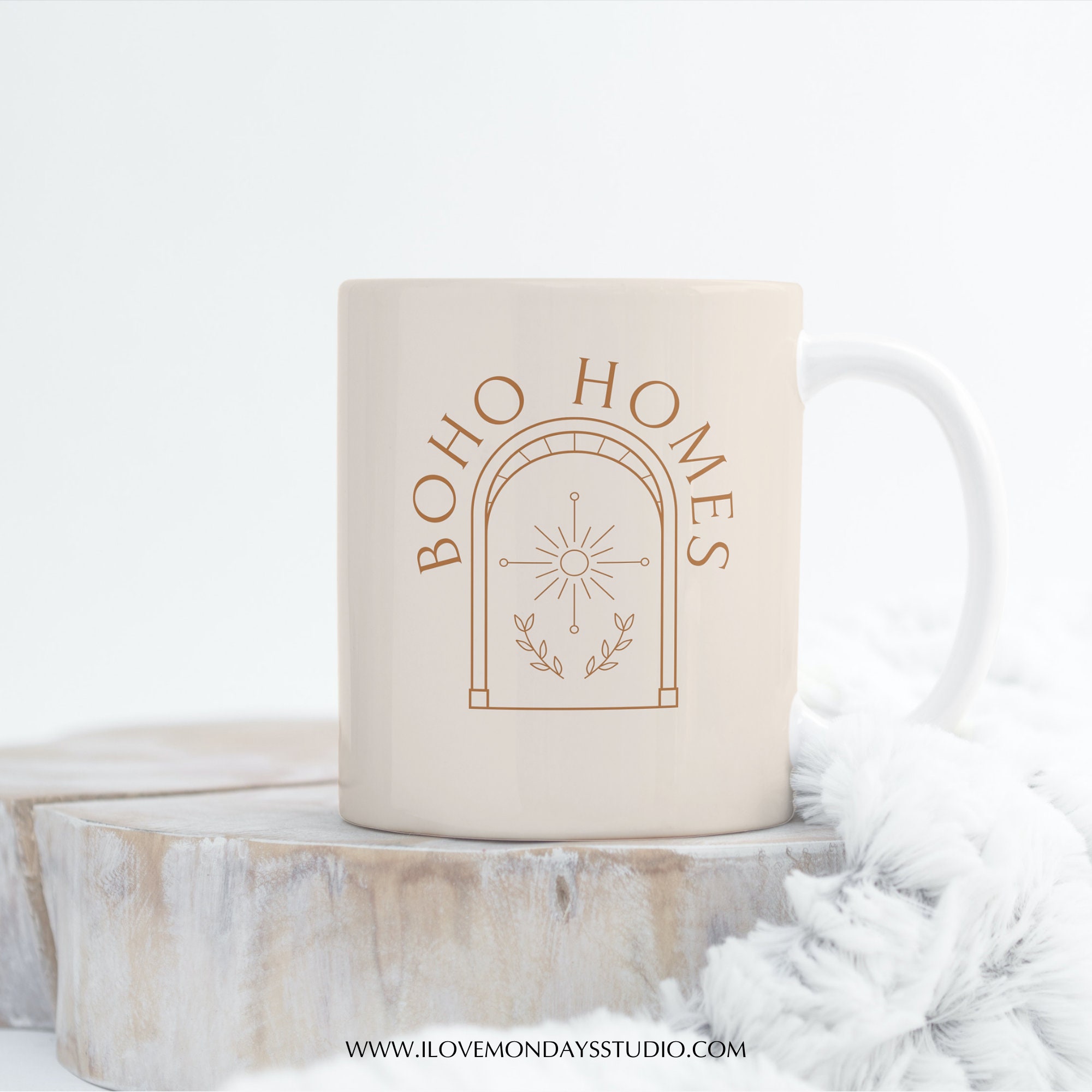 9 Boho Logo Templates - Logo Templates Canva - Logo for Small Business ...