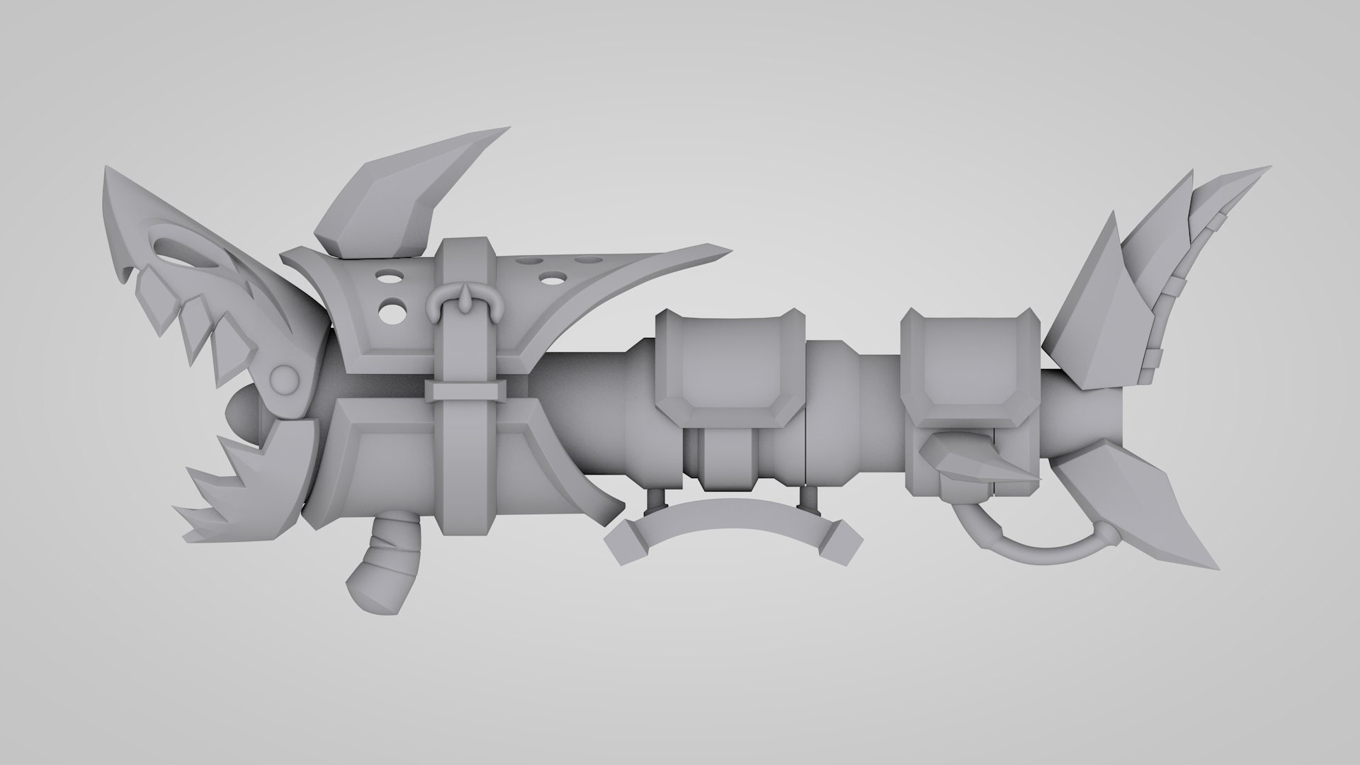 Jinx Fishbones 3D Print STL File: League of Legends Cosplay Prop - Etsy