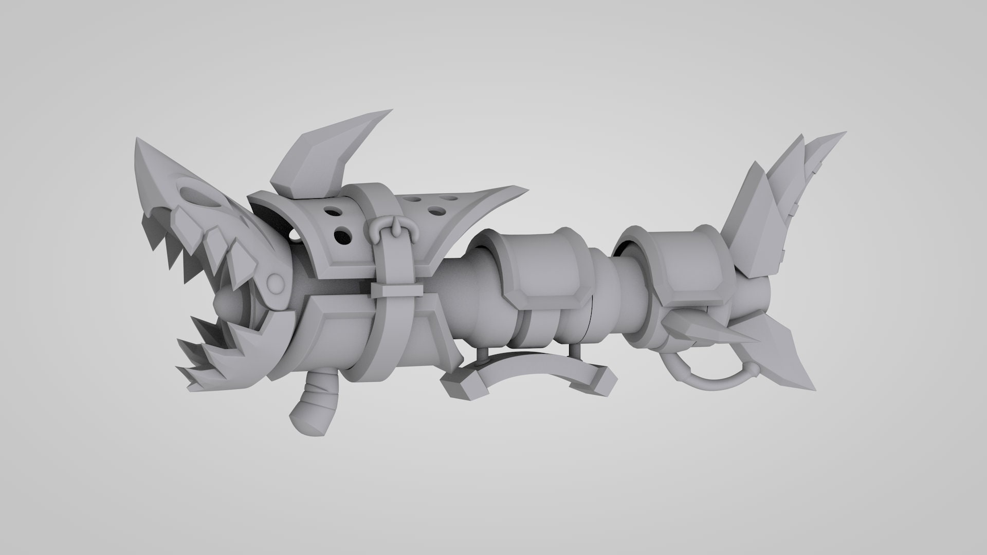 Jinx Fishbones 3D Print STL File: League of Legends Cosplay Prop - Etsy
