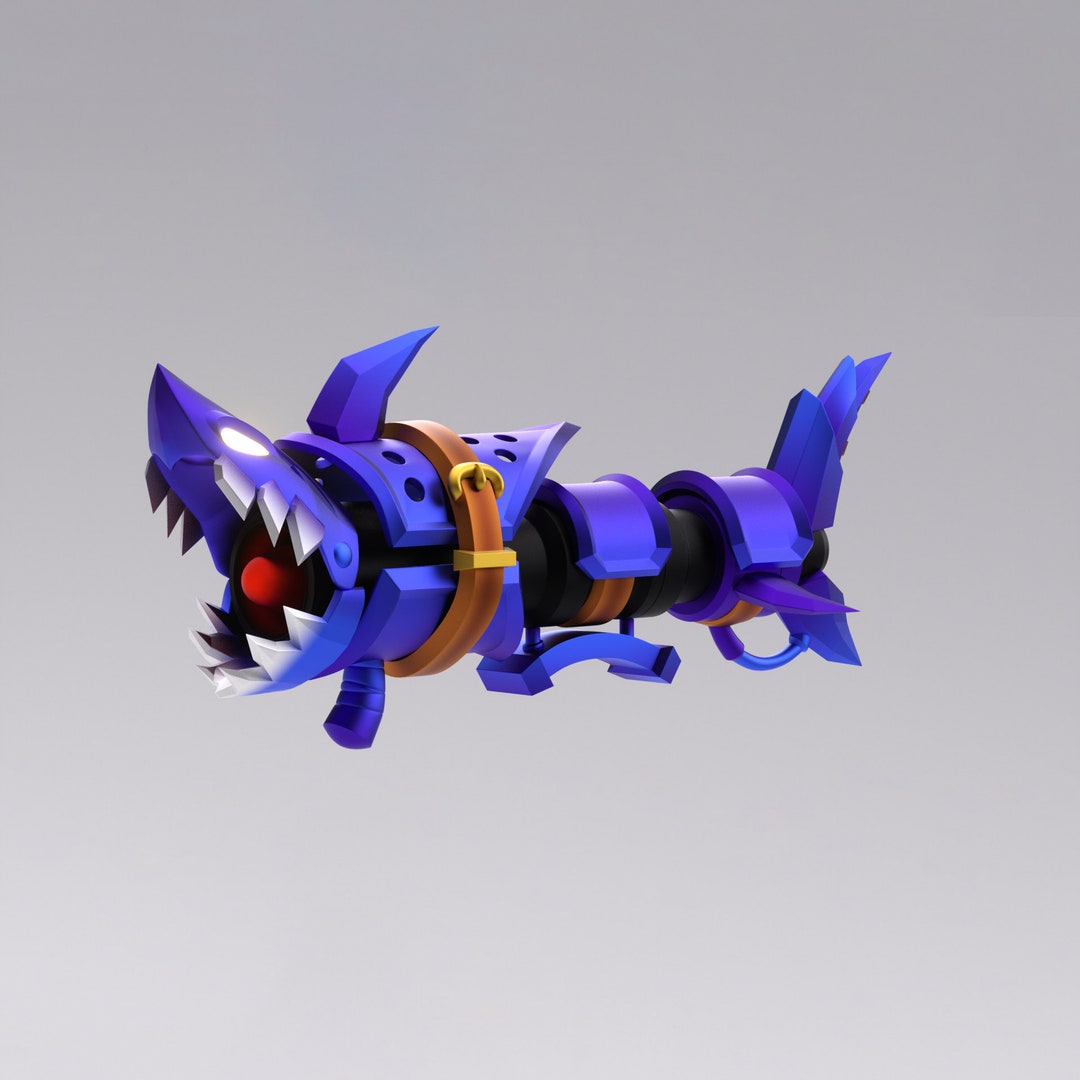 Jinx Fishbones 3D Print STL File: League of Legends Cosplay Prop - Etsy