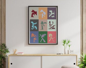 Human Figure Collage - Etsy