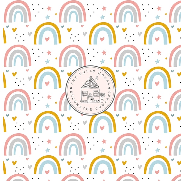 Miniature Wallpaper Sheets - Etsy