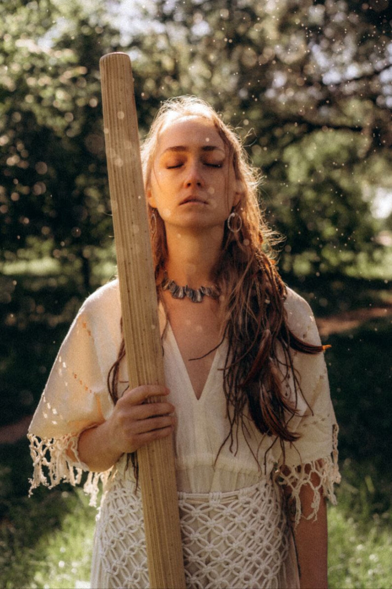 SUPER LONG Handmade Rainstick Rain Flute, Native American Instrument ...