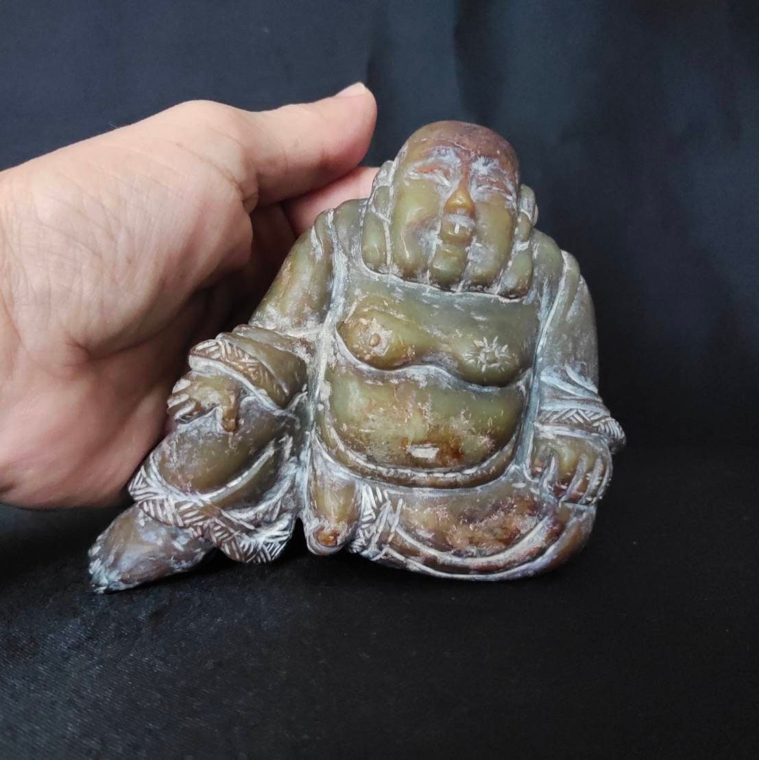 A Rare Green Jade Monk, Ming Dynasty (1368-1644) - Etsy