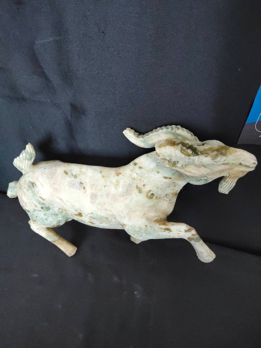 A Green-white Jade Goat Sculpture, Ming Dynasty (1368 - 1644) - Etsy