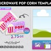 Teacher Appreciation Popcorn Wrapper Template, Printable Just Popping ...