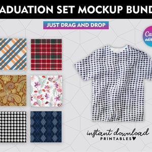 Graduation Mockup, Canva Graduation Gift Set Mockup Bundle, Graduation ...