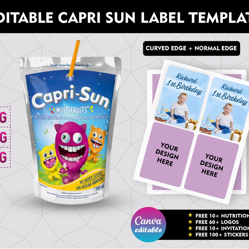 Paw Patrol Capri Sun Labels - Etsy